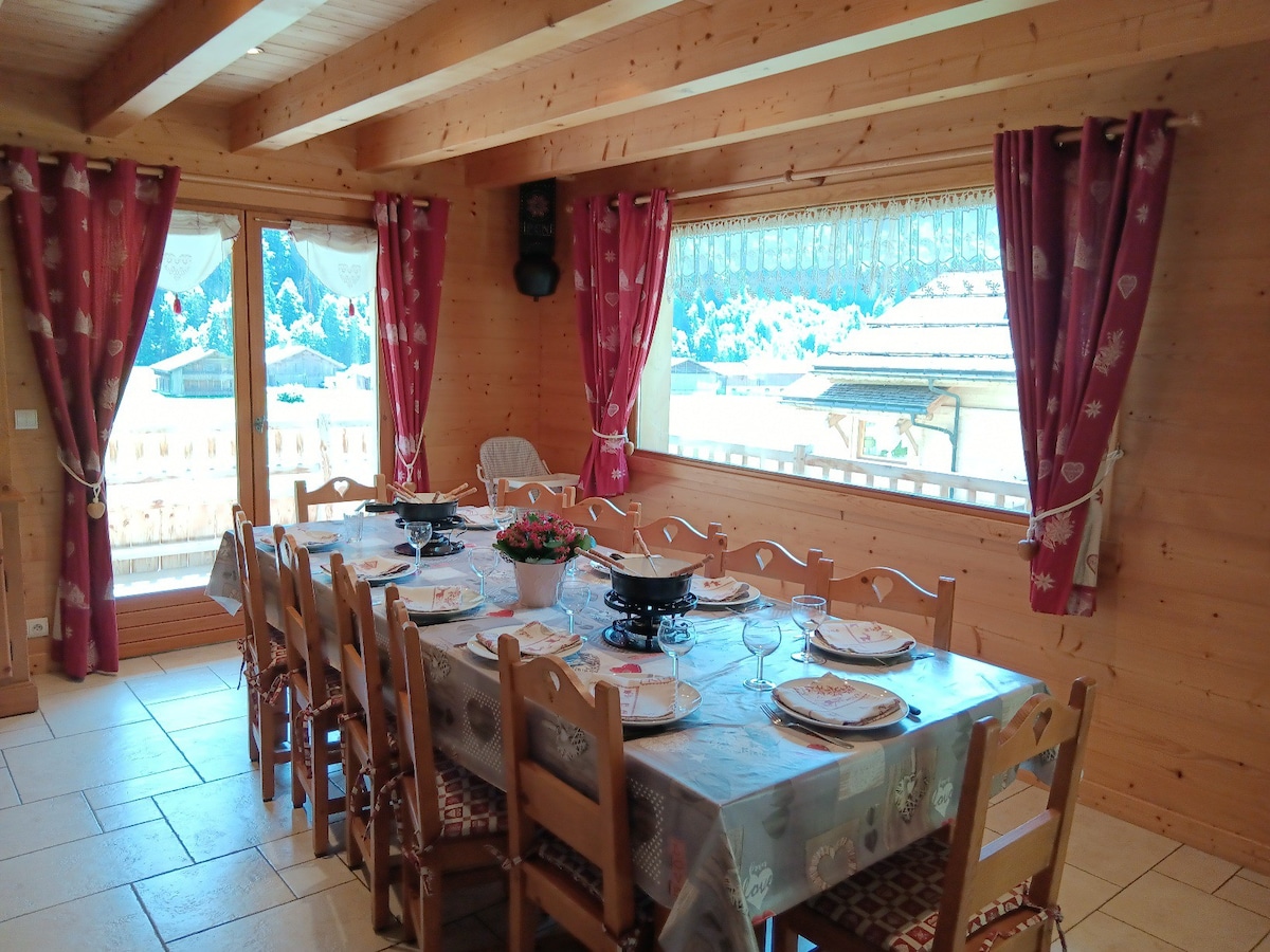 individual chalet facing the mountains - Chalets for Rent in Le Grand ...
