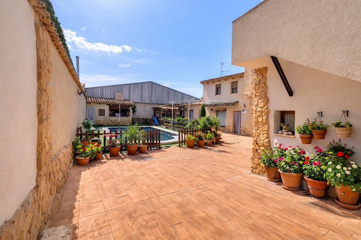 Casa Rural La Quintería De Sancho Piscina Comparti - Argamasilla de Alba