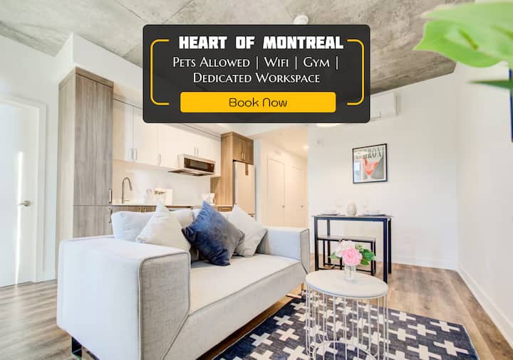 Vibrant & Stylish Montreal Escape | Pet Friendly - LaSalle