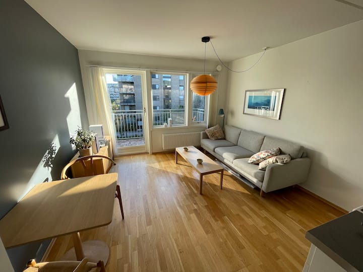 Modern Flat With Balcony – Ideal For Work Or Rest - 오슬로