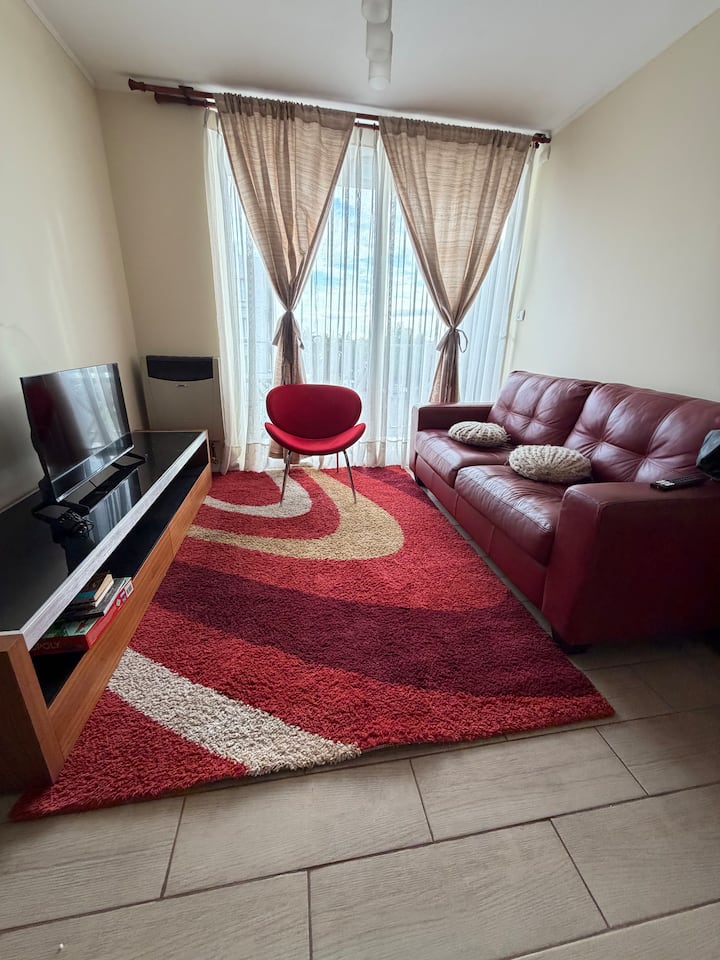 Depa 3d/2b +Parking +Piscina +Wifi. Centro Chillan - Chillan