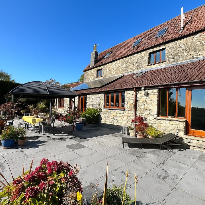 Converted Barn With Stunning Somerset Levels Views - Burnham-on-Sea