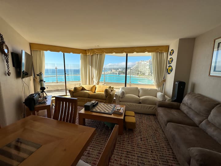 Departamento Familiar Espacioso Con Gran Terraza. - Algarrobo