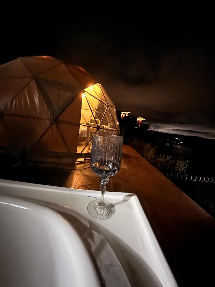 Glamping Guatavita Para Estrenar Con Jacuzzi - Guatavita
