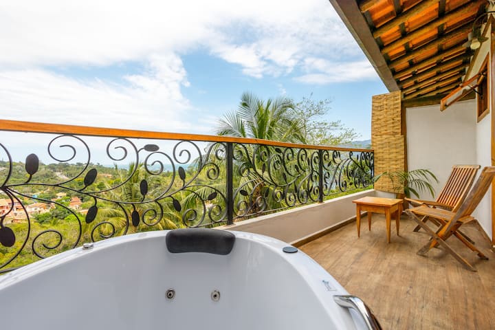 02 – Suíte 2 Portinho • Jacuzzi •Vista Mar •Sunset - Ilhabela