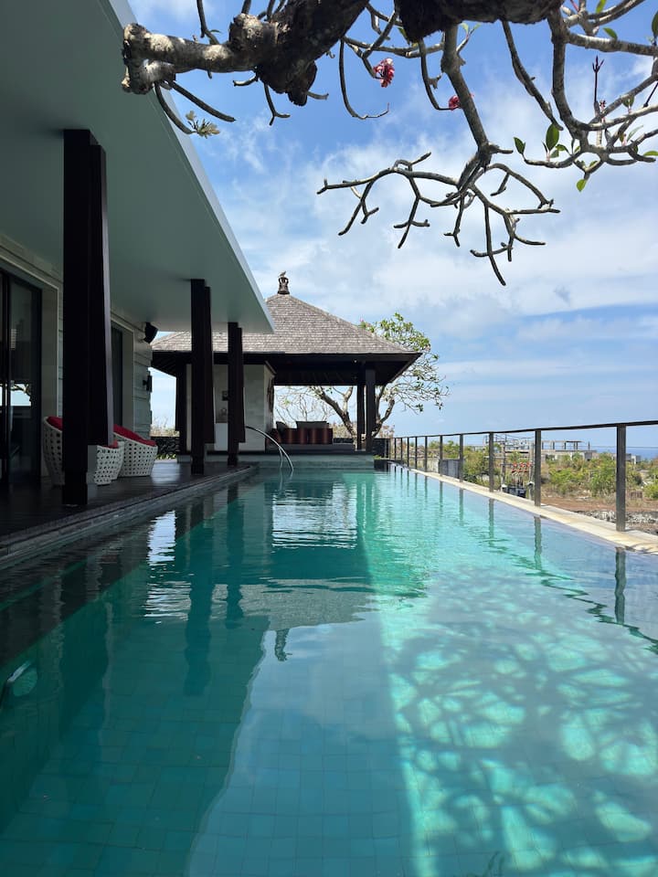 Villa Gaia, Lux 3br Ocean View, Pandawa, Nusa Dua - Avustralya