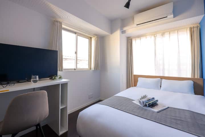 最寄り駅まで徒歩1分の好立地/家具家電完備/人気の品川エリア/スv旗1 D01 - Tokyo