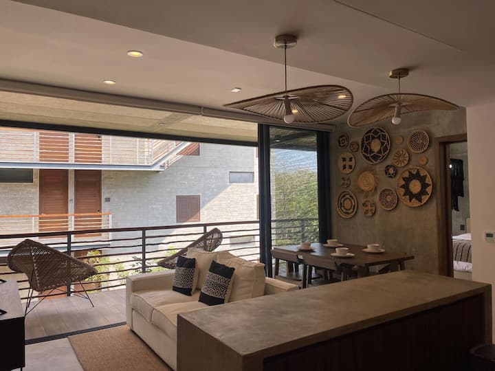 Elegante Departamento En Tulum- 5 Min Playa - Mexico