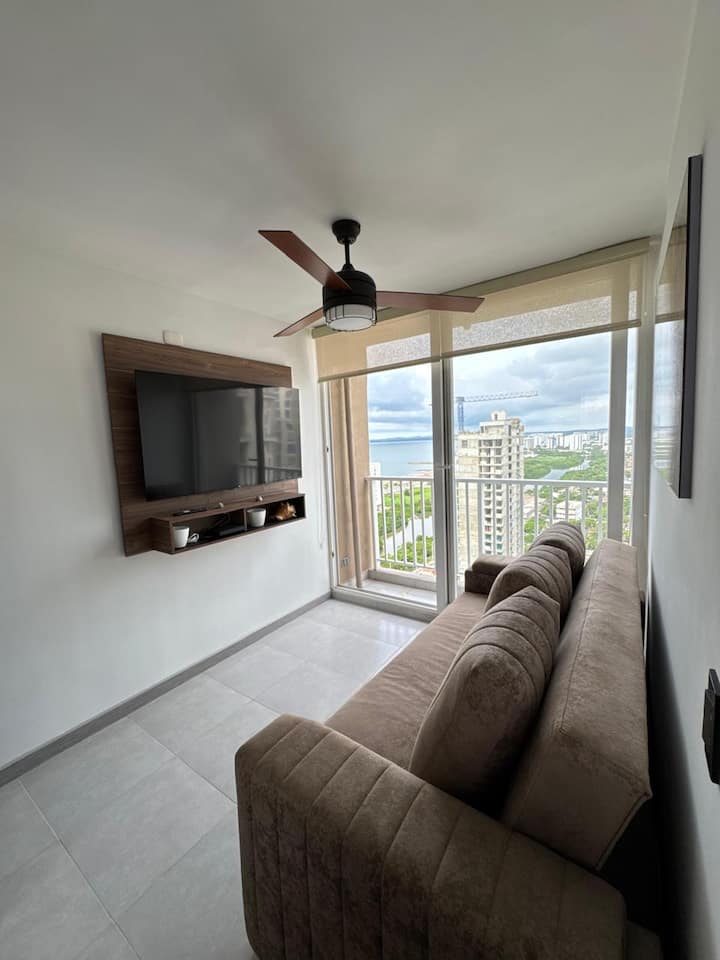 Alojamiento Con Vista Al Mar, Piso 25, Cartagena. - Cartagena, Colombia