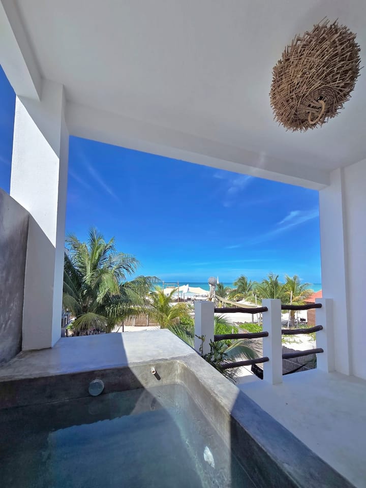 Beachfront Escape In Hollbox - Holbox