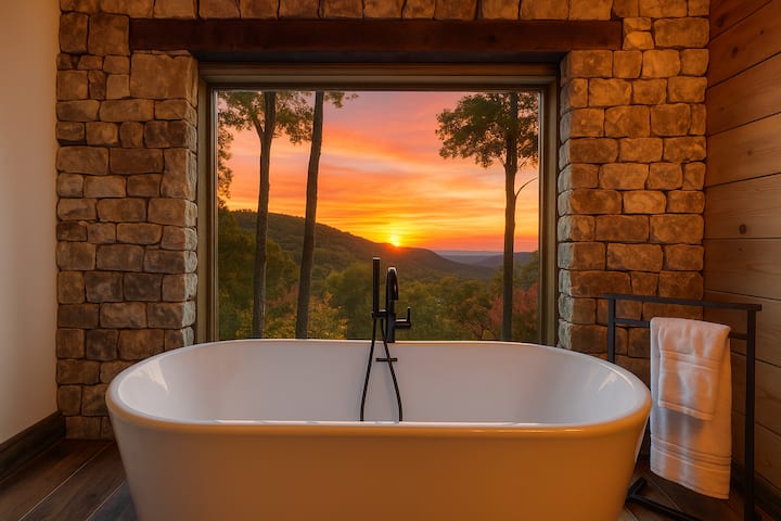 The Aska Summit | Epic Sunset Views+ Ht+game Room - Blue Ridge, GA
