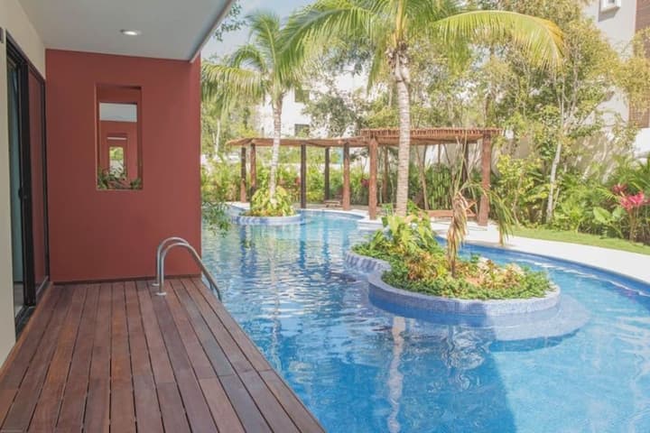 Deck Privado Con Acceso A Alberca - Relájate Tulum - Mexico