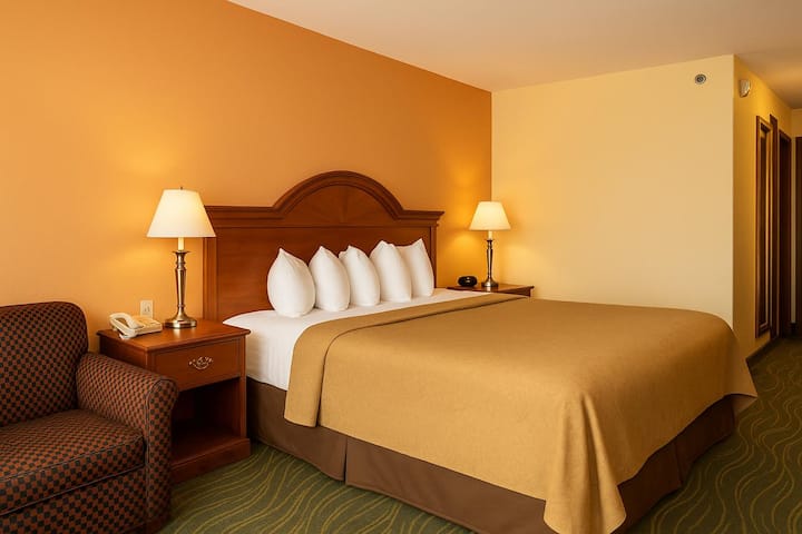 Alpine Gaylord King Suite: Pool, Gym & Breakfast - Gaylord, MI