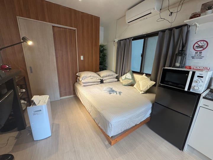 池袋近！西巣鴨の穏やかな一室、暖かいモダンな部屋、東京駅直通、山手線3分！白鯨旅館 - Ikebukuro