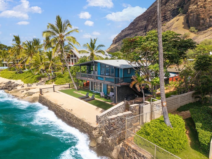 Oceanfront Beach Haven, West Side, Makaha - Mākaha, HI