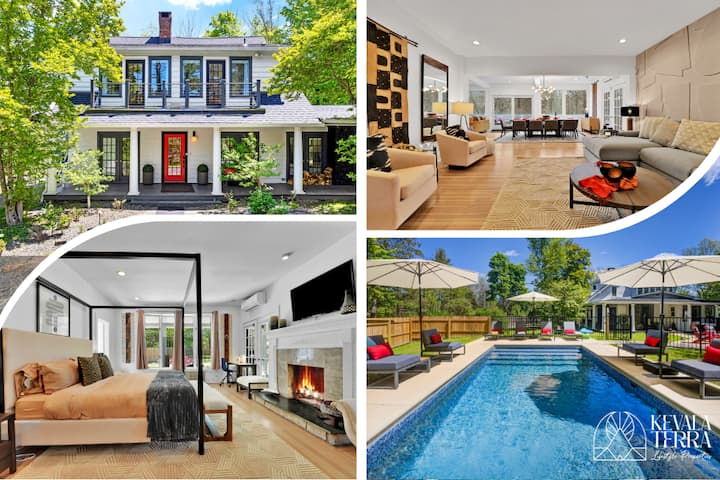Woodstock Colonial Estate W/ Pool, Hot Tub, Sauna - Woodstock, NY