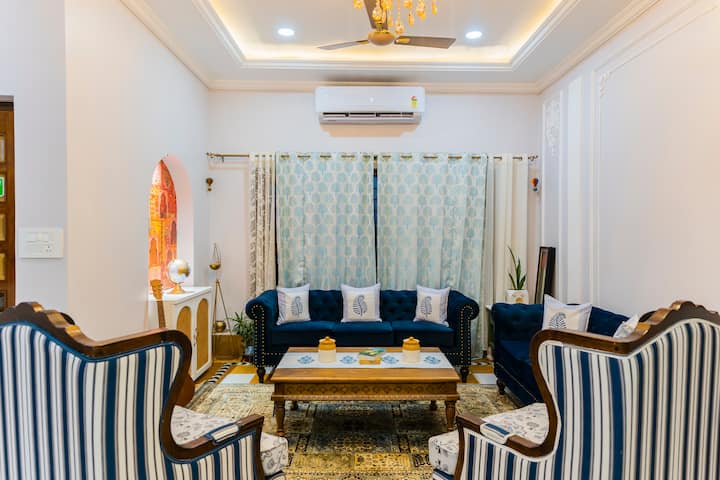 Horizon\5-bhk\ Vintagevilla W/pvt Balcony, Terrace - Udaipur