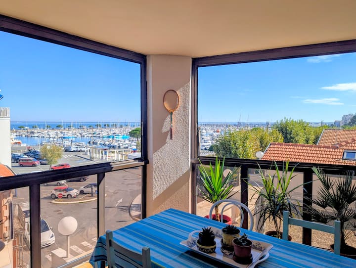 Appartement Deux Chambres, Bow Windows, Vue Mer. - Arcachon