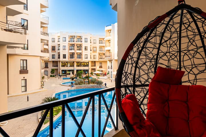 Resort Apt With 6 Pools Near Gouna - Egypt
