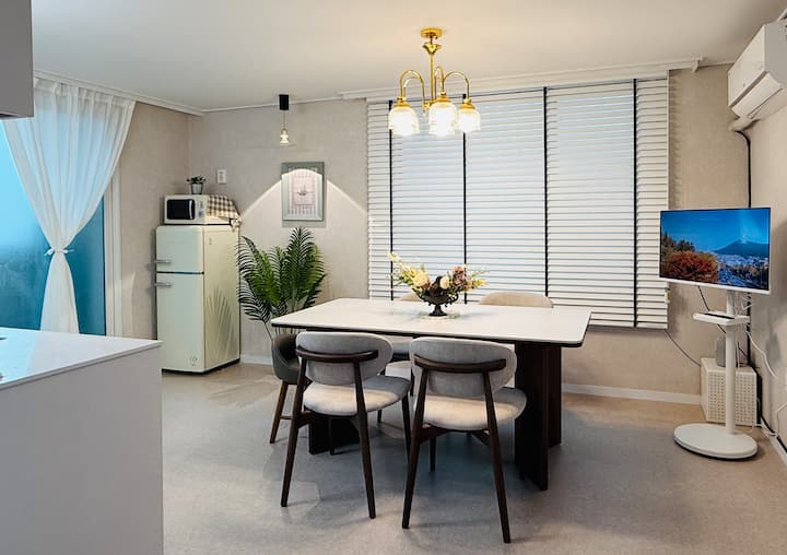 보문역4분/최대5인/침대3개/세탁건조기/종로, 명동, Ddp, 서울대병원 인근/호텔침구 - 용인시