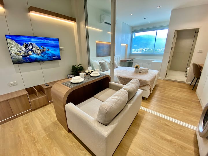 宁曼路中心/近古城的温馨简约现代公寓 - Chiang Mai, Thailand