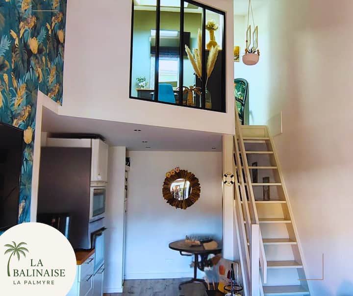 La Balinaise • Piscine & Plage à La Palmyre - Côte Sauvage