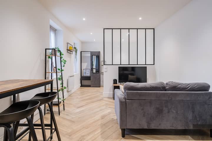 Studio Chic Rénové – Métro Patte D'oie à Pied - Toulouse