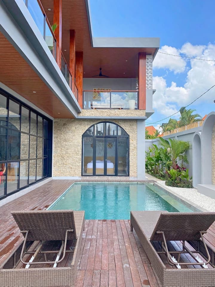 New Modern 3br Villa W/pool | Padonan - Canggu
