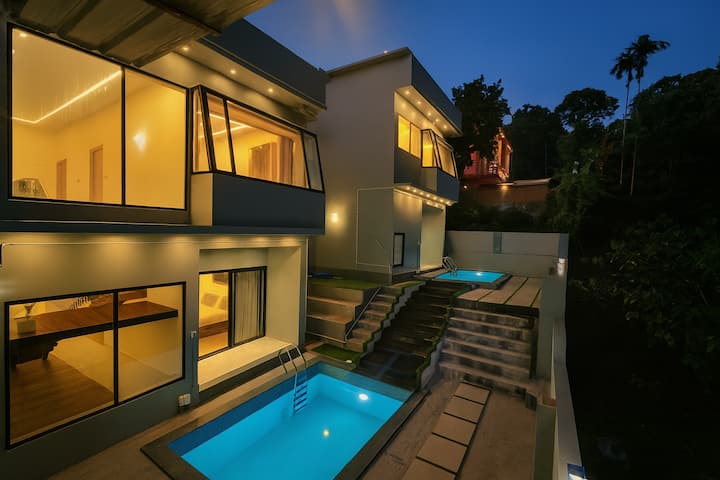 6bhk Poolside Villa Overlooking Wayanad Hills - India