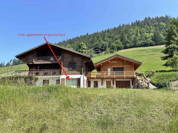 Ground Floor Apartment In Traditional Chalet. - Crest-Voland