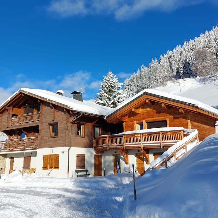 Ground Floor Apartment In Traditional Chalet. - Lac de la Gittaz