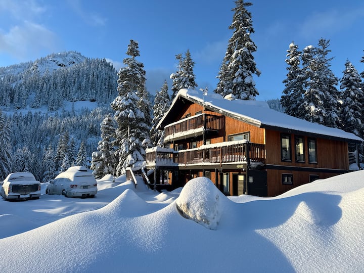 Alpine Retreat|fireplace, Forest Views&cozy Charm - Harrison Hot Springs