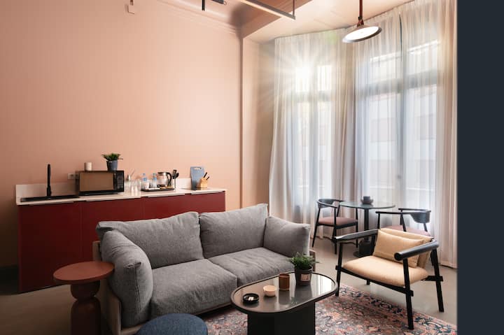 Grey L Studio Apartments Dt Cai Bidair House - Cairo