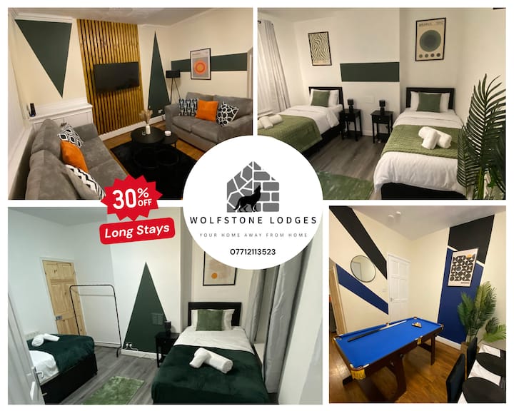 3 Bdr |Discounts |Pool |Contractors |Free Parking - Leicester