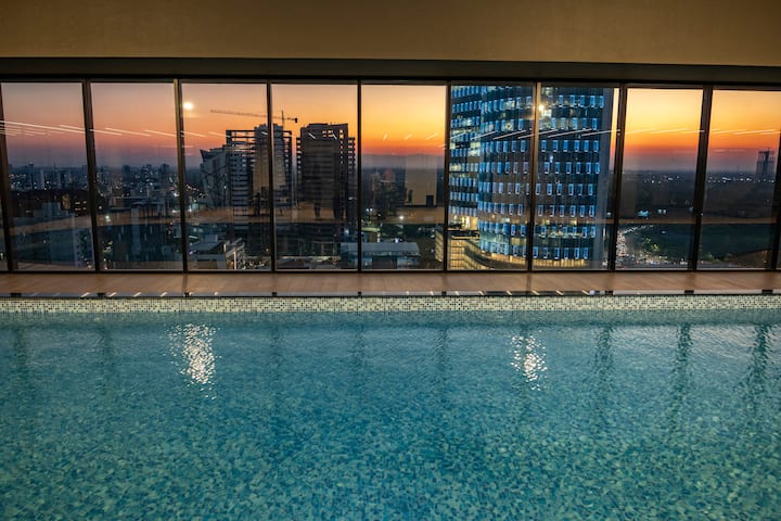 Vista Panorámica · Lujo Y Elegancia En Equipetrol - Bolivia