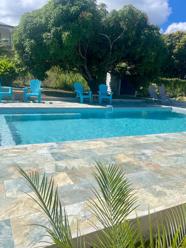 Gîte Coco-orchidées Le Domaine Mannou - Guadeloupe