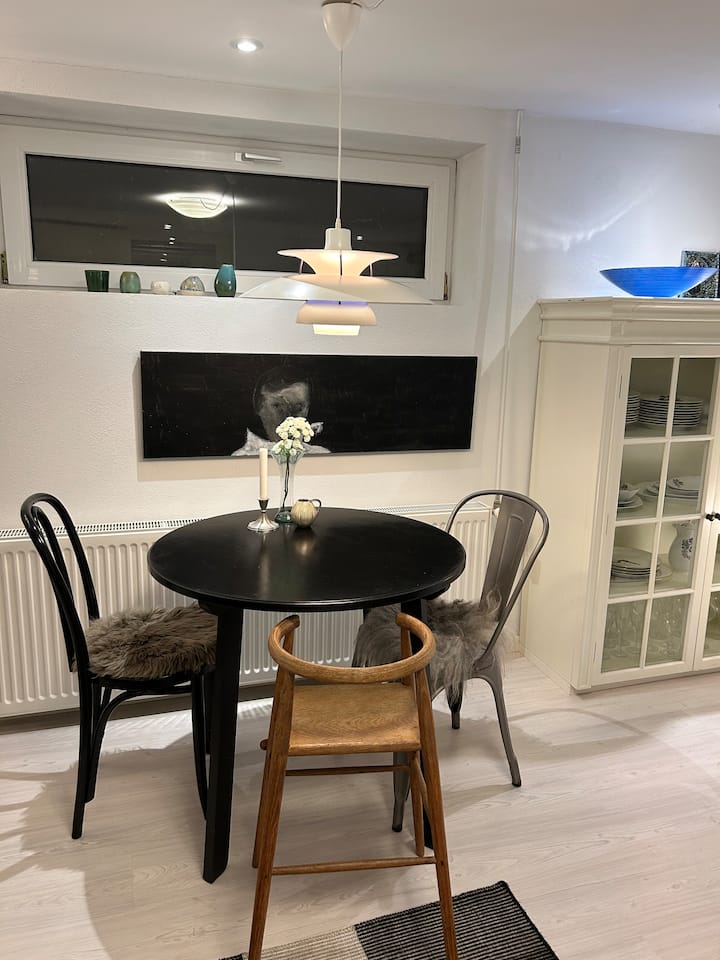 Hyggelig Kælderlejlighed Med Personlighed - Odense