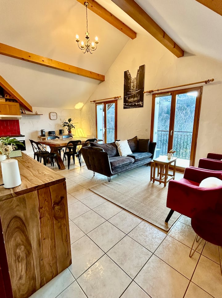 Appartement  Cosy Duplex 4 Chambres Centre/ski 8 P - Saint-Gervais-les-Bains