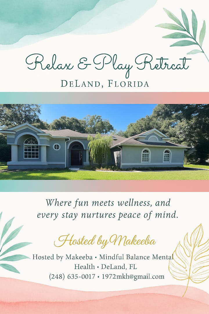 Relax & Play Retreat - Deland, Florida - DeLand, FL