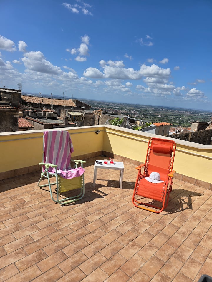 Al Duomo: Terrazzo Con Vista Mozzafiato E Relax - Tivoli