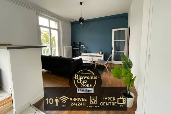 Spacieux 5 Chambres, 10 Couchages, Tout éQuipé A - Pont-du-Château