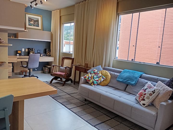 Loft Aconchegante Na Serra Moderno Bem Localizado - Belo Horizonte