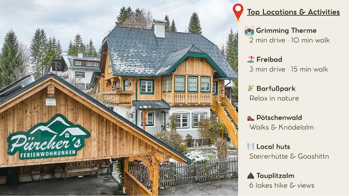 Pürcher's Ferienwohnungen - Salzafeld - Bad Mitterndorf