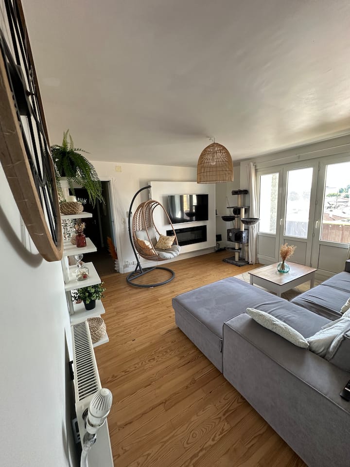 « Escale Dans Les Pyrénées » : T4 Vue Imprenable - Tarbes