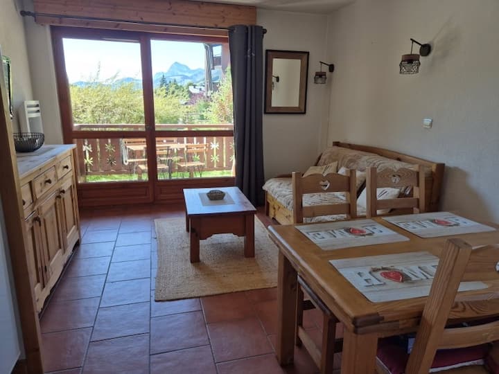 Appartement Cocooning Avec Vue Mont-charvin - Notre-Dame-de-Bellecombe