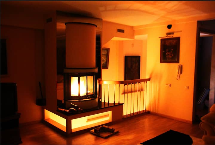 Cosy House In ŽVėrynas With Fireplace And Sauna - Lithuania