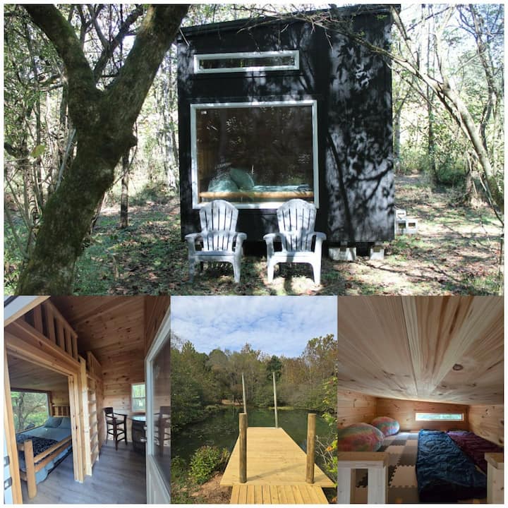 Quiet Creek Cabin Getaway - Pond, Woods & Fishing - Maryville, TN