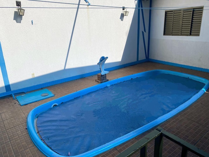 Casa Com Piscina No Centro De Mineiros Do Tiete - Jaú