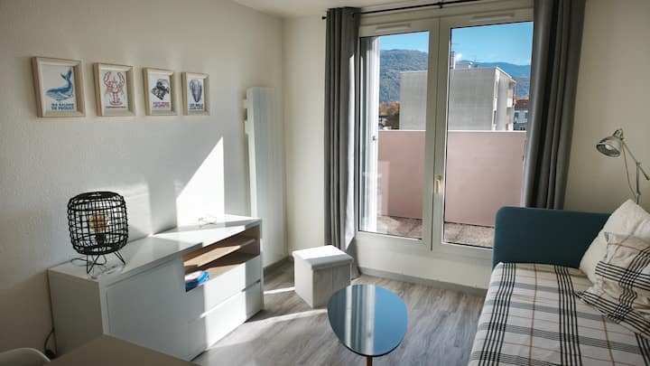 Joli Studio Lumineux à 2 Pas Du Palais Des Sports - Saint-Martin-d'Hères
