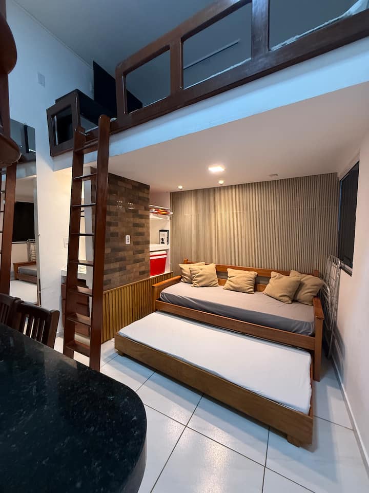 02 Mini Casa Próximo Da Praia Com Ar Pra 4 Pessoas - Maceió